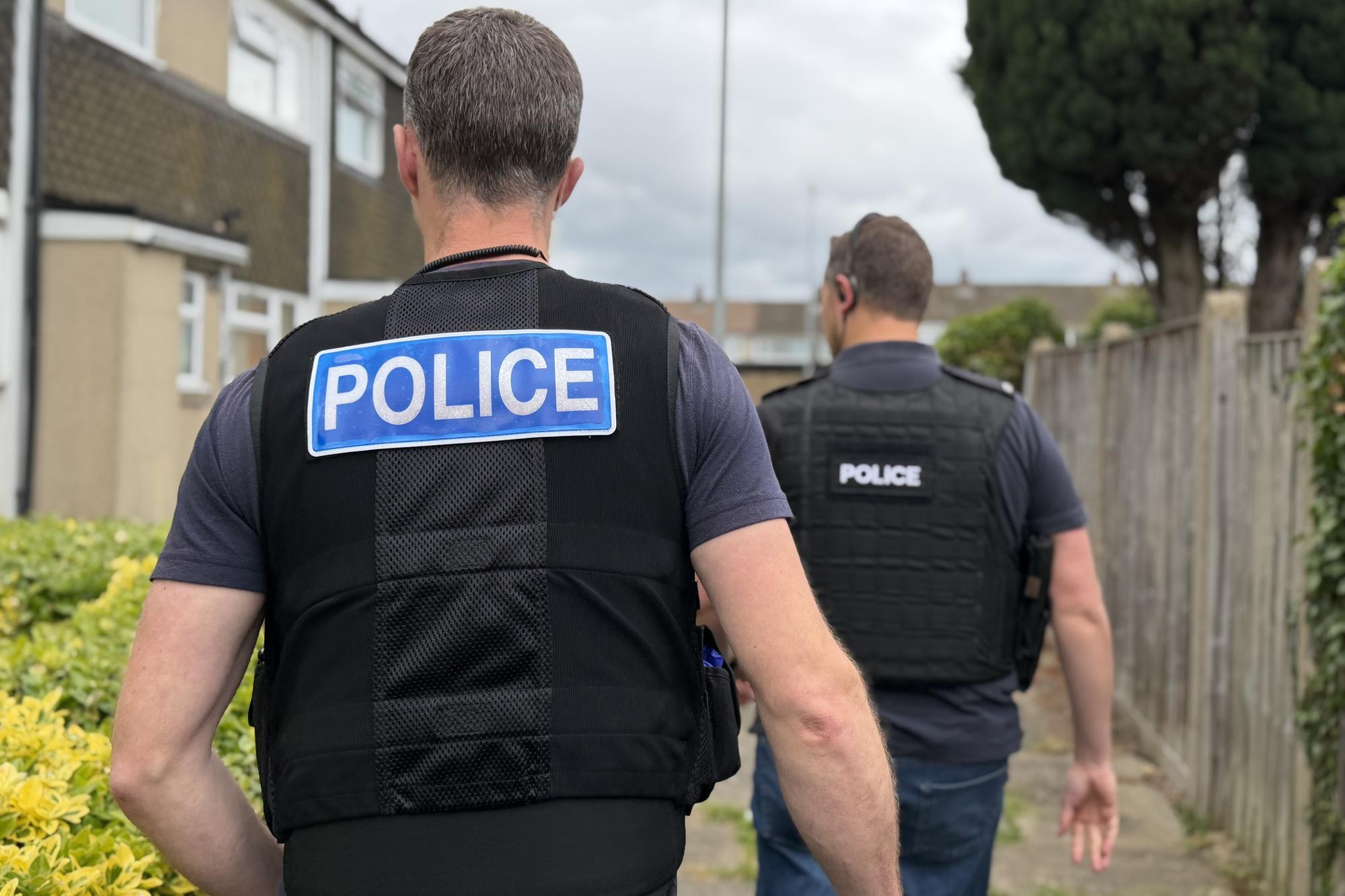 Victim pushed out of car, assaulted and left in Luton road