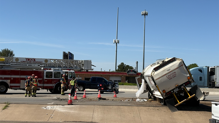 Rollover on Loop 289 leaves one with serious injuries
