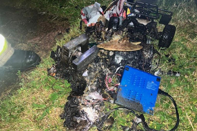 Warning issued after remote control car causes Sawley house fire