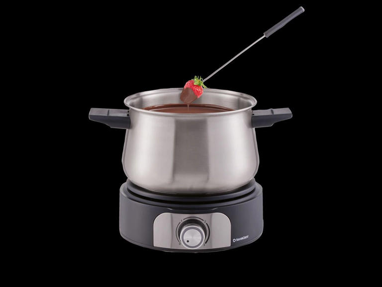 Noites de queijo ou chocolate: fondue elétrico do LIDL em promoção