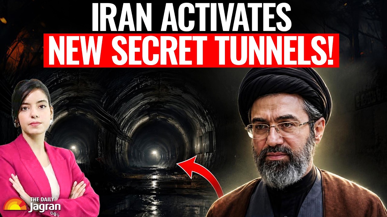 Secret protocol underground! Iran opens hidden gates! This tunnel ...