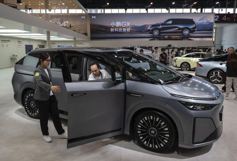 XPeng, NIO stocks soar on sign that China’s EV sales are bouncing back