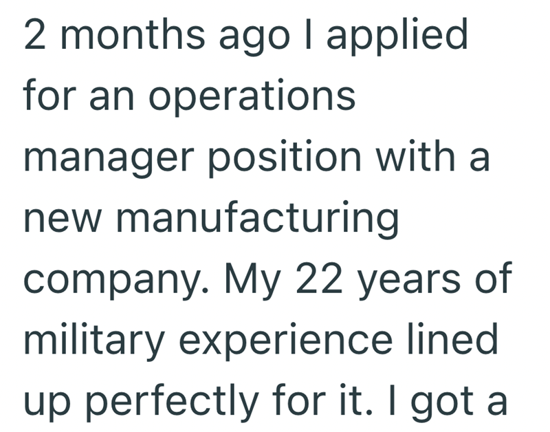 Manufacturing company wastes job candidate’s time for 2 months, only to ...