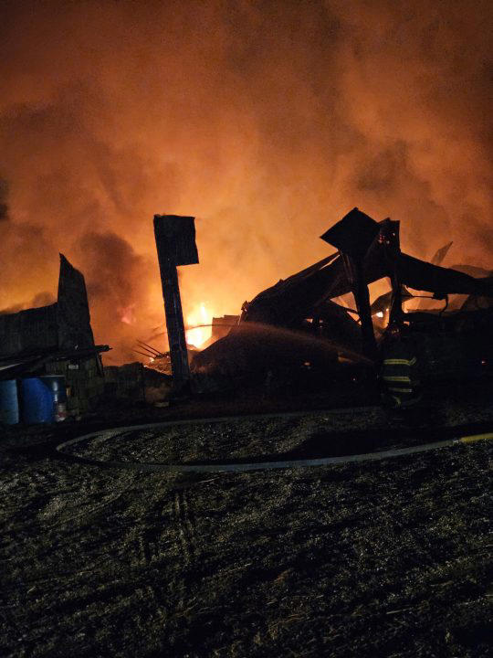 Multiple Kentucky departments battle house fire in Clay City