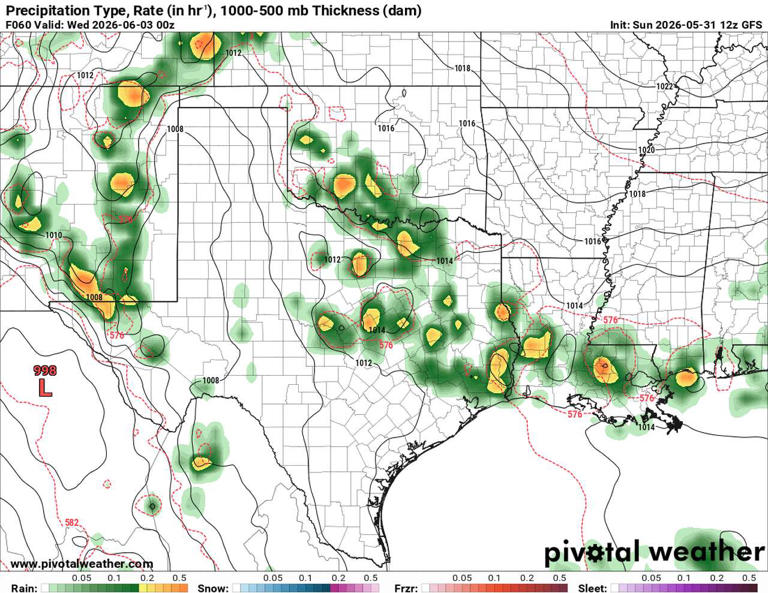 Storm chances return to Austin this week. Could June end up wetter than ...