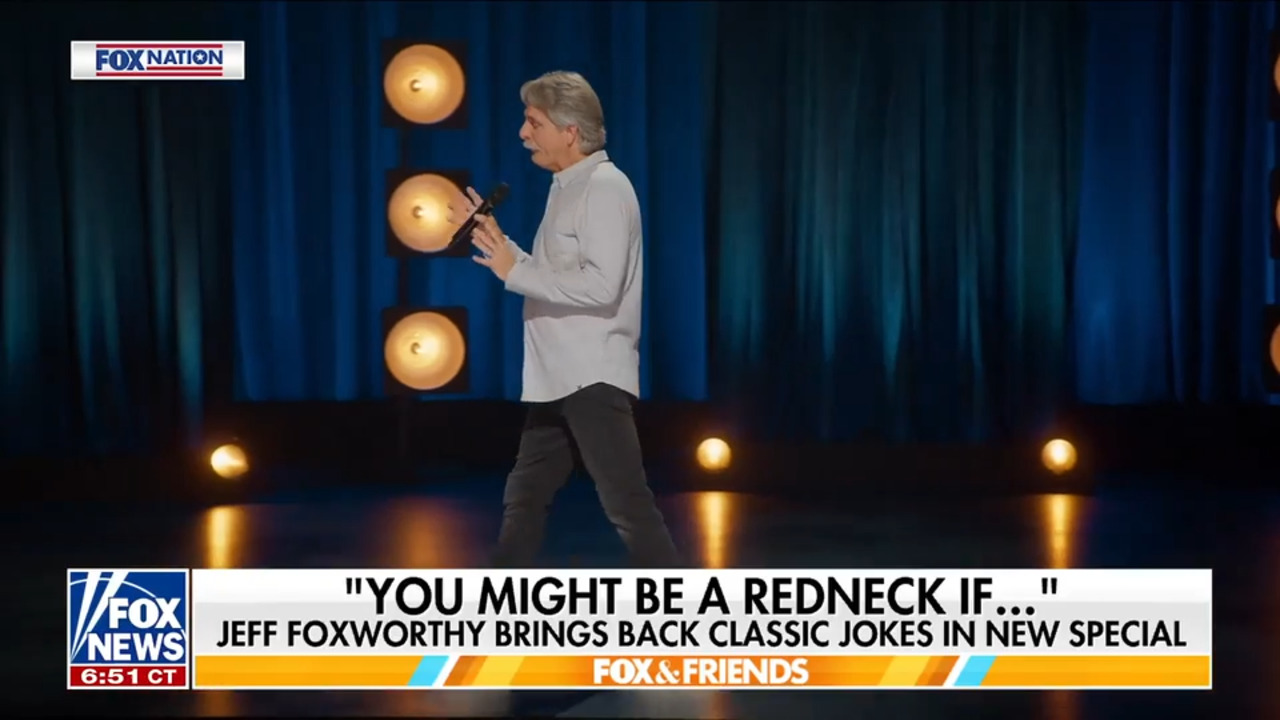 Jeff Foxworthy discusses new Fox Nation special, 'The joke's on me'