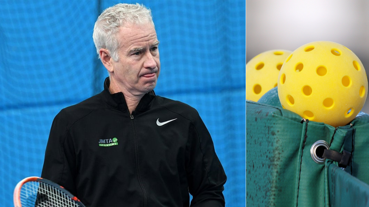 John McEnroe roasts pickleball in 2026, but promoted quiet paddles in 2023