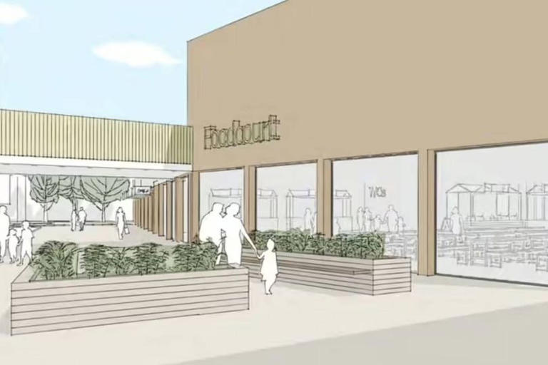 Derelict 1960s UK shopping centre finally demolished in £20m town ...
