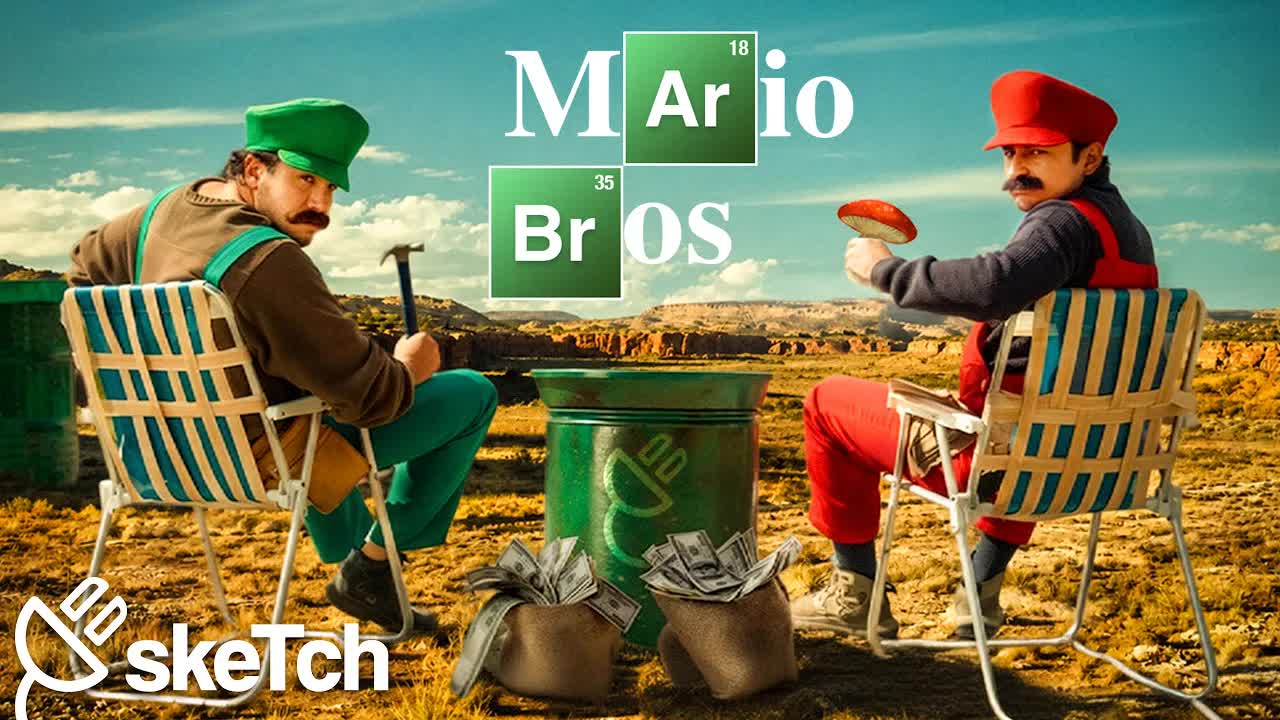 Si Mario Bros fuera Breaking Bad | Enchufetv
