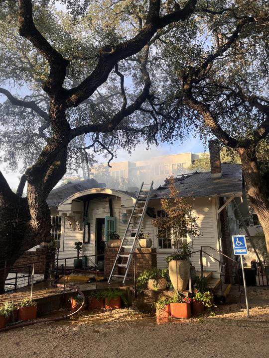 Photos show extensive fire, water damage to Bar Peached
