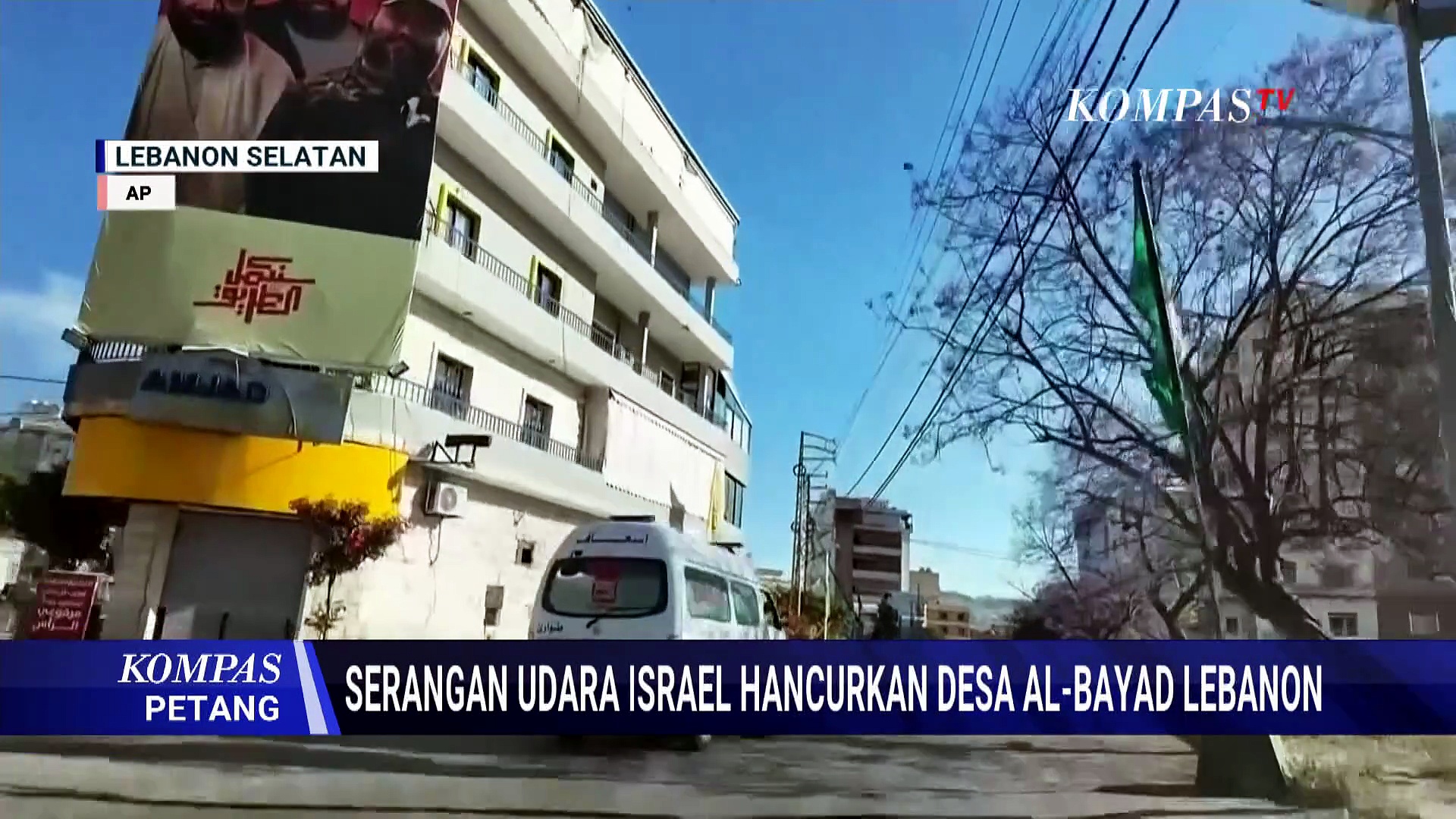 Israel serang desa Al-Bayad dan bom kota Tyre di Lebanon Selatan ...