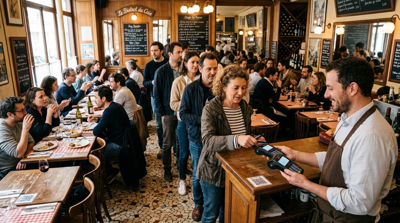 « La fin d'une époque » : au restaurant, l'addition ne se règle plus à ...
