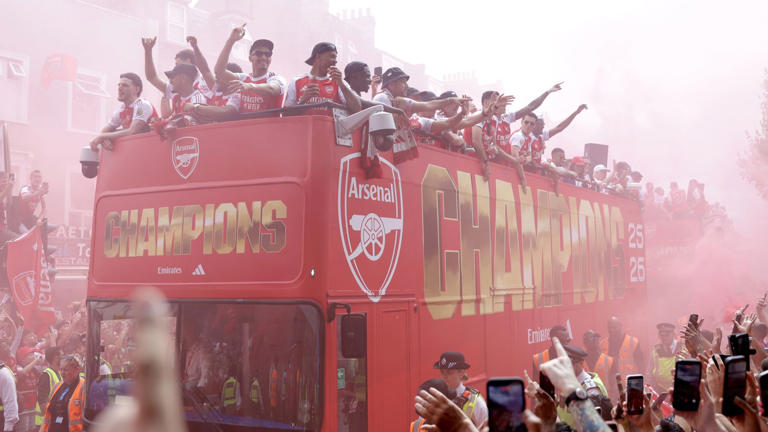 Police investigating six stabbings after Arsenal parade