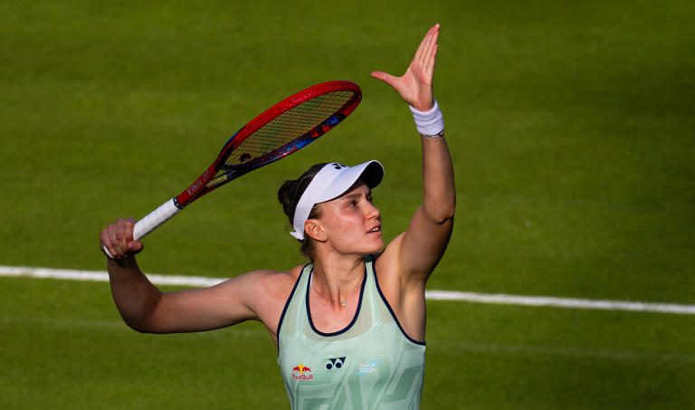 Elena Rybakina se inscribe para el inicio de la temporada sobre hierba ...