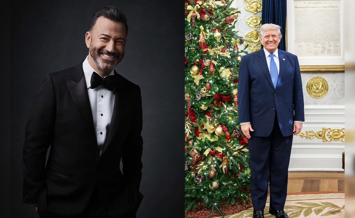 Jimmy Kimmel accepts Peabody Award with fresh Donald Trump jabs