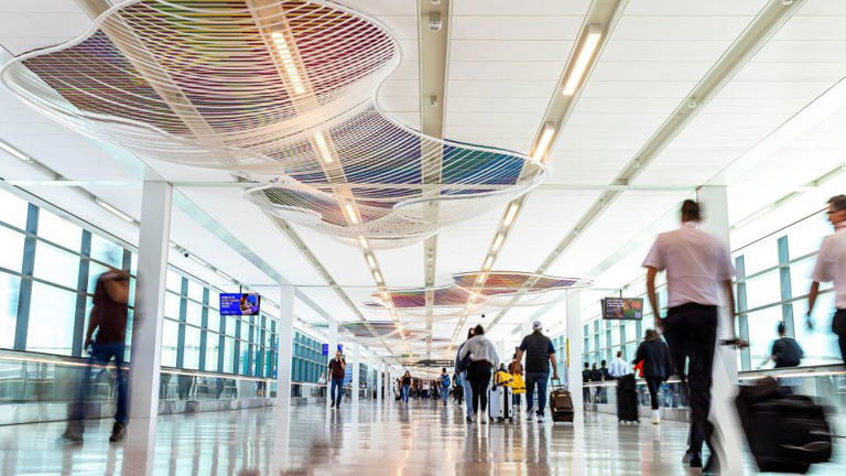 You can walk your loved one to their gate at these US airports ...