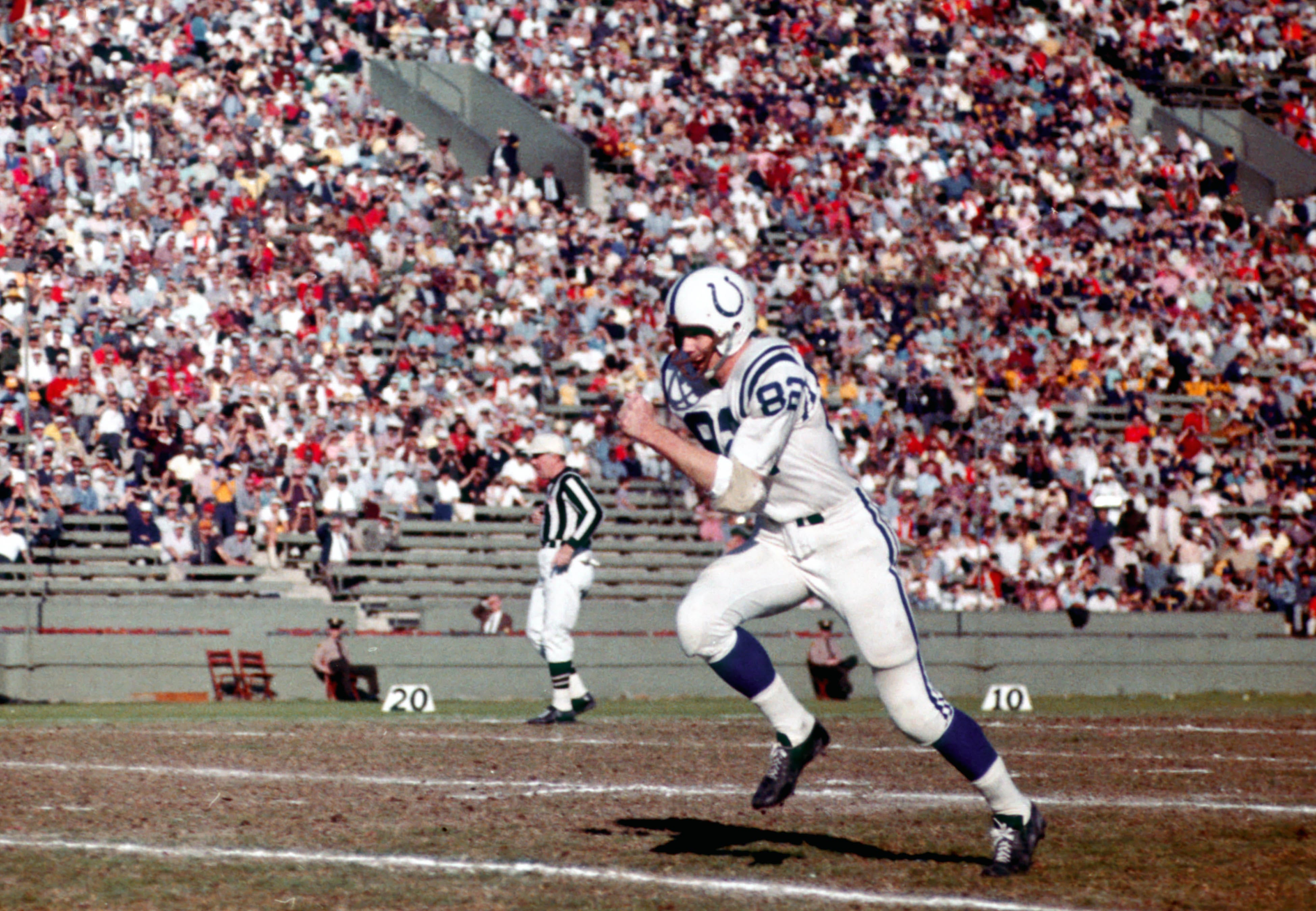 Colts Hall of Fame WR Raymond Berry passed away
