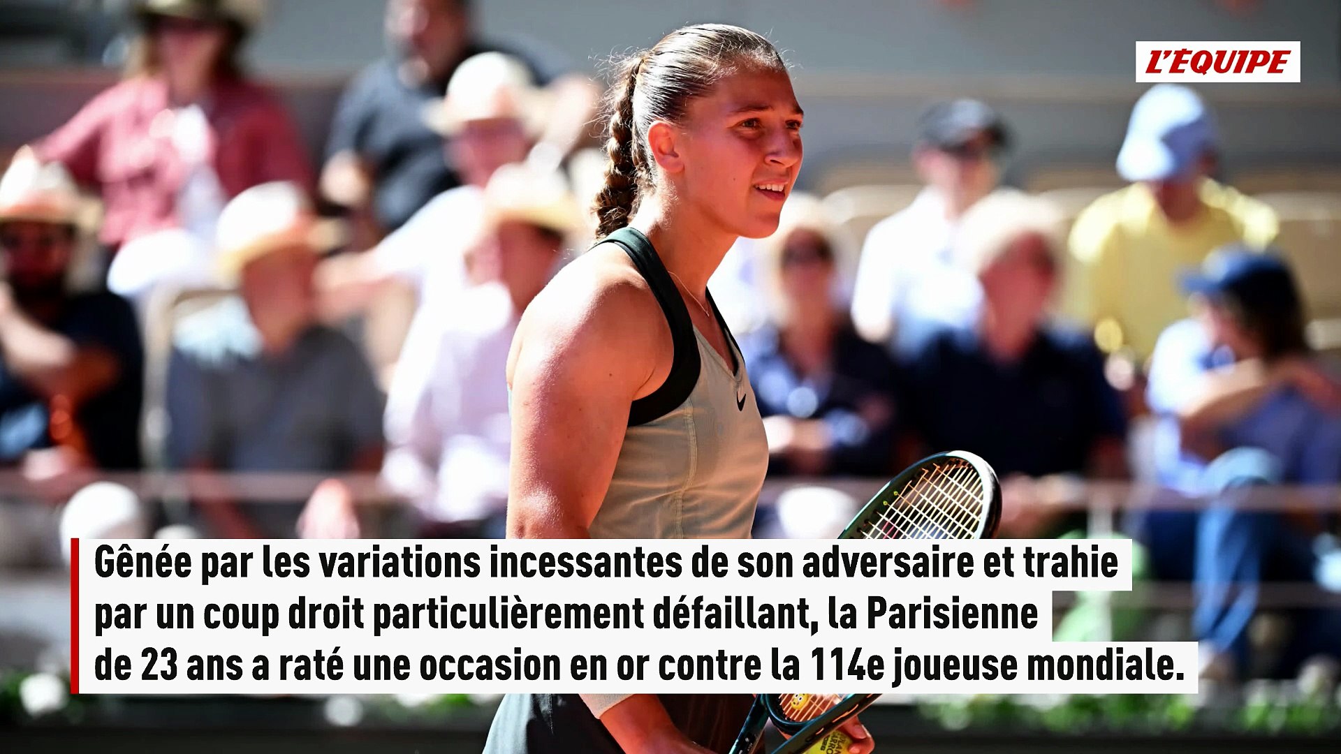 Diane Parry s'arrête en 8es de finale, vaincue par Maja Chwalinska ...