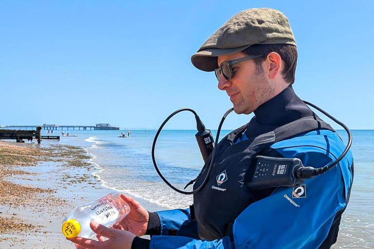 Summer seawater testing begins along Worthing coastline
