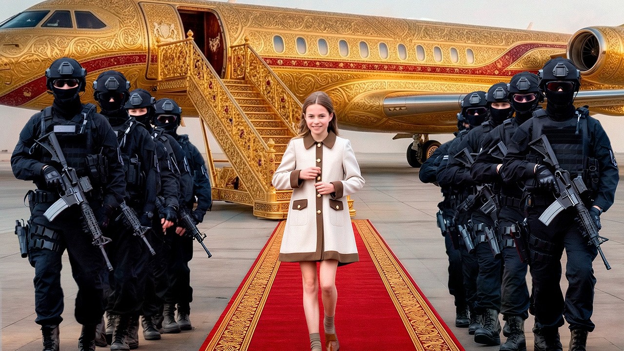 How Princess Charlotte secretly travels (the world's richest kid)
