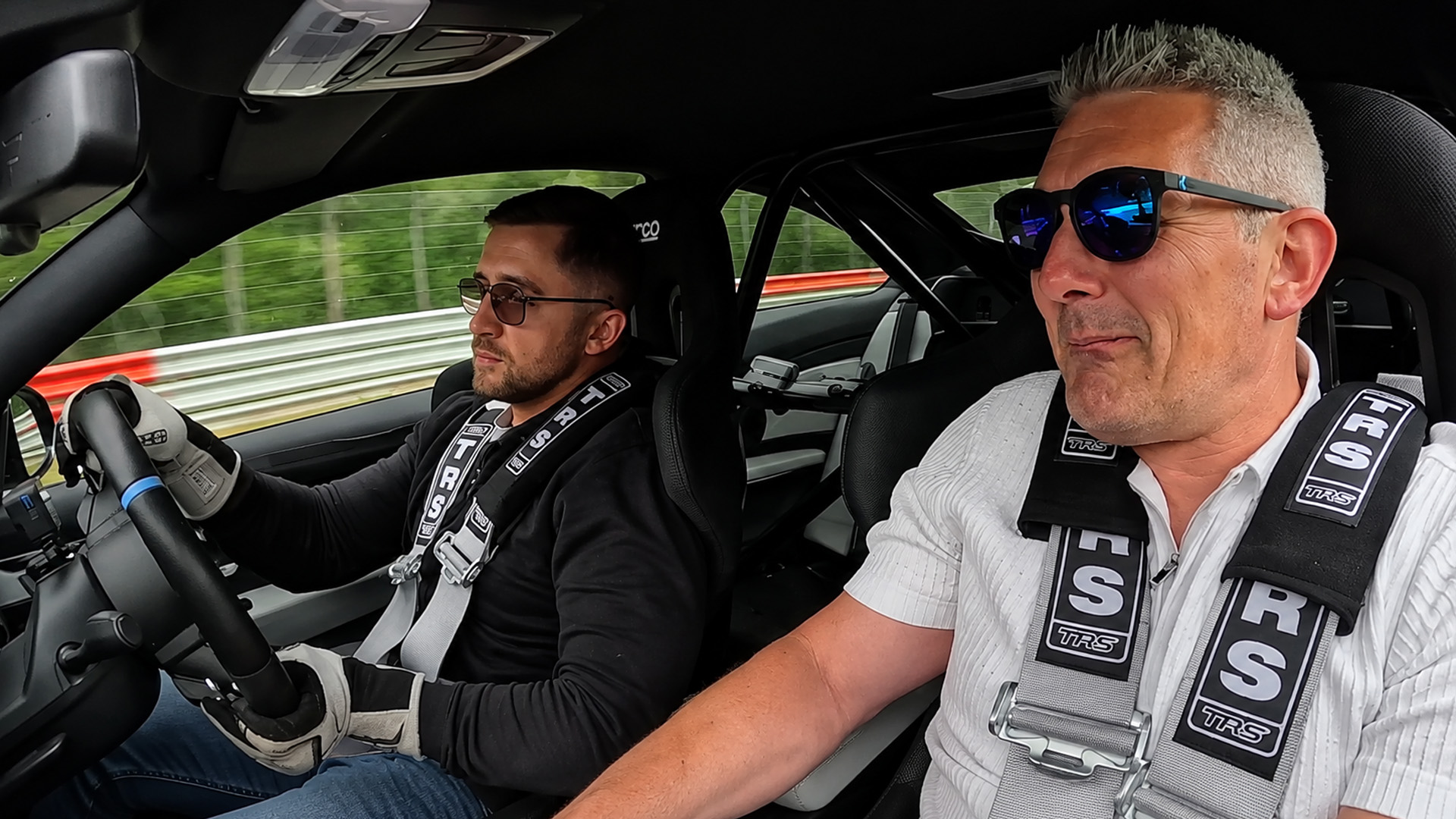 Modified BMW M4 shocks passenger with track speed