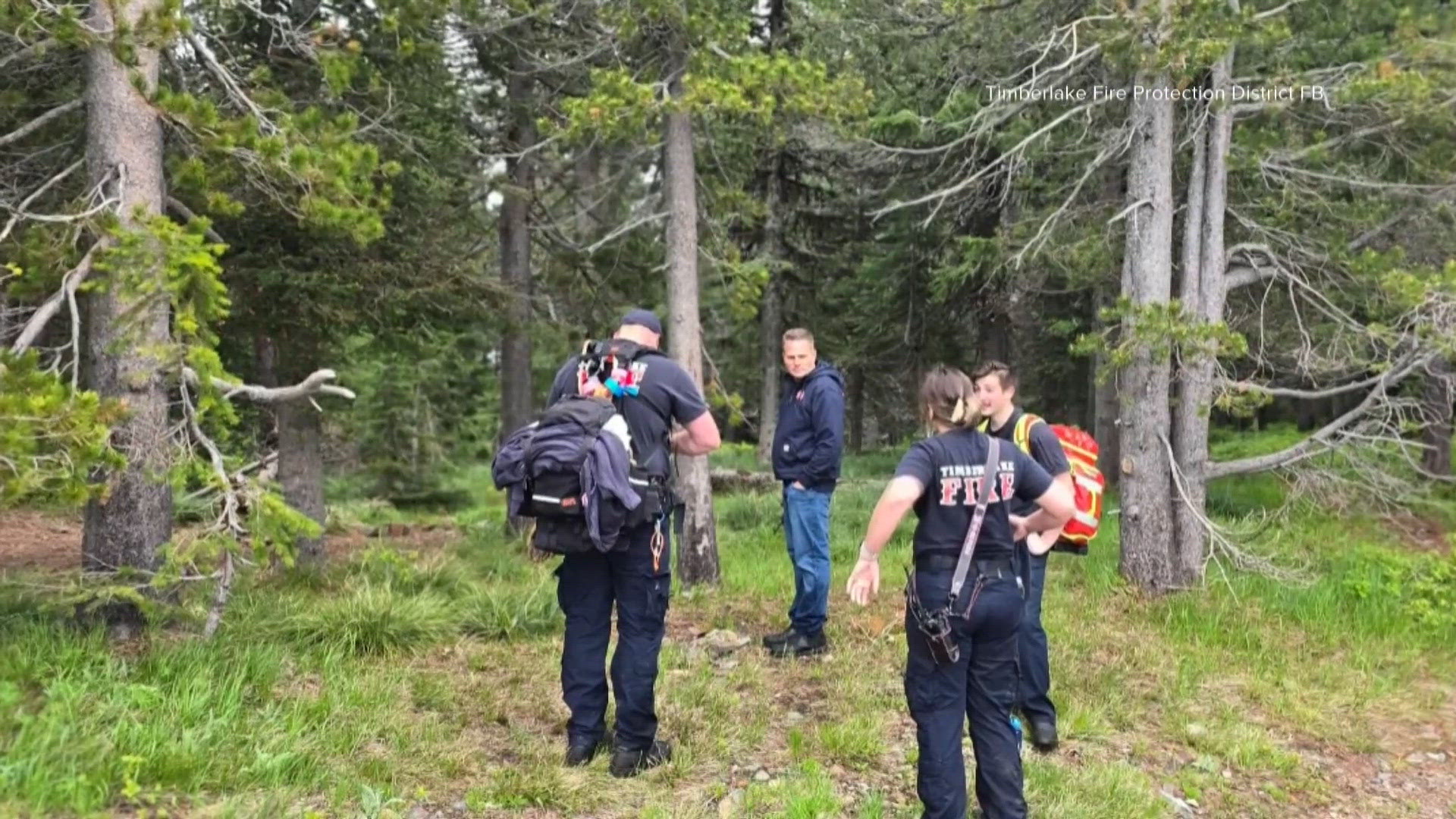 Timberlake Fire Protection District hikes 9 miles to rescue fallen ...