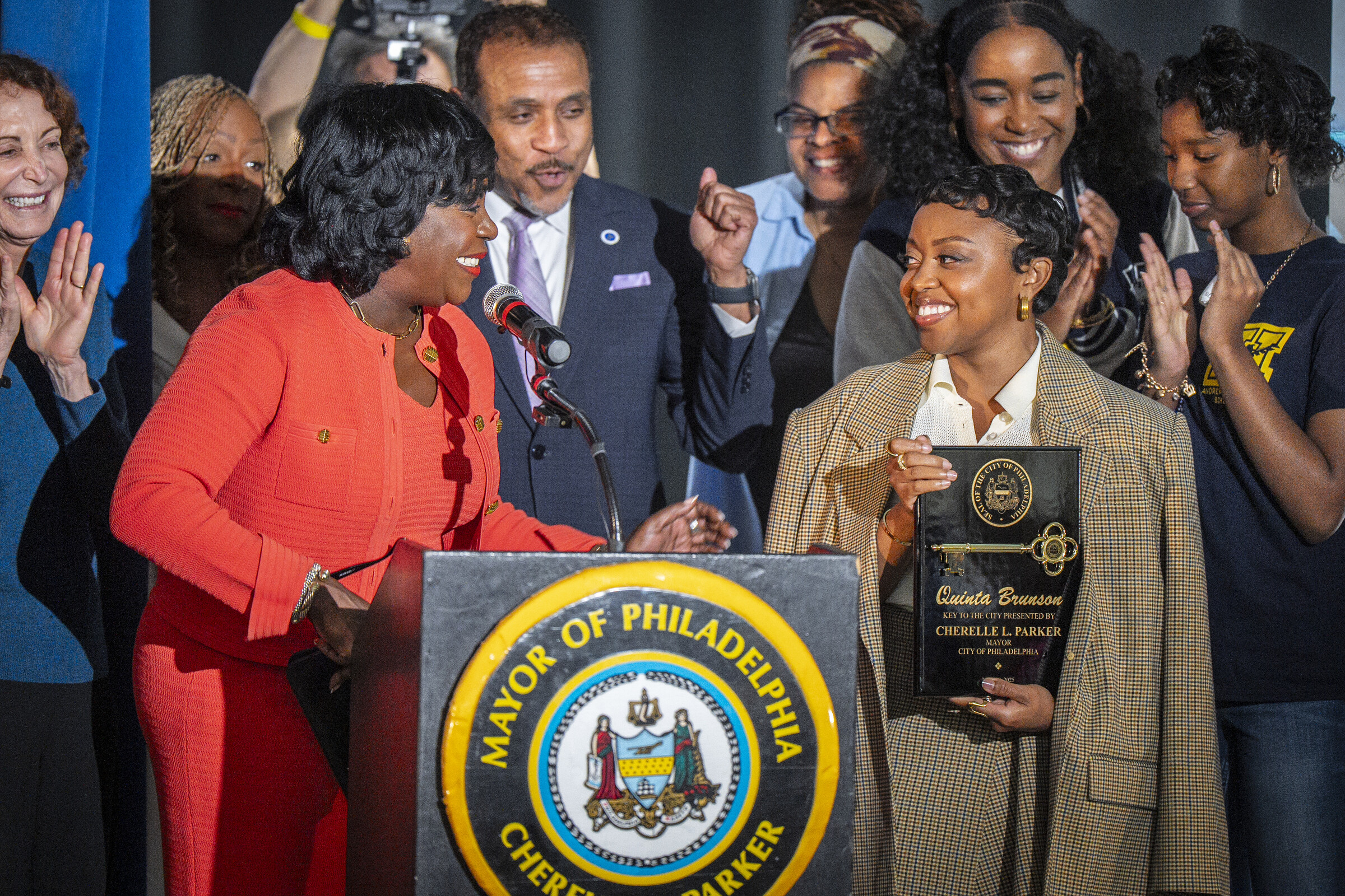 Quinta Brunson helps raise $154,000 for Philly schools