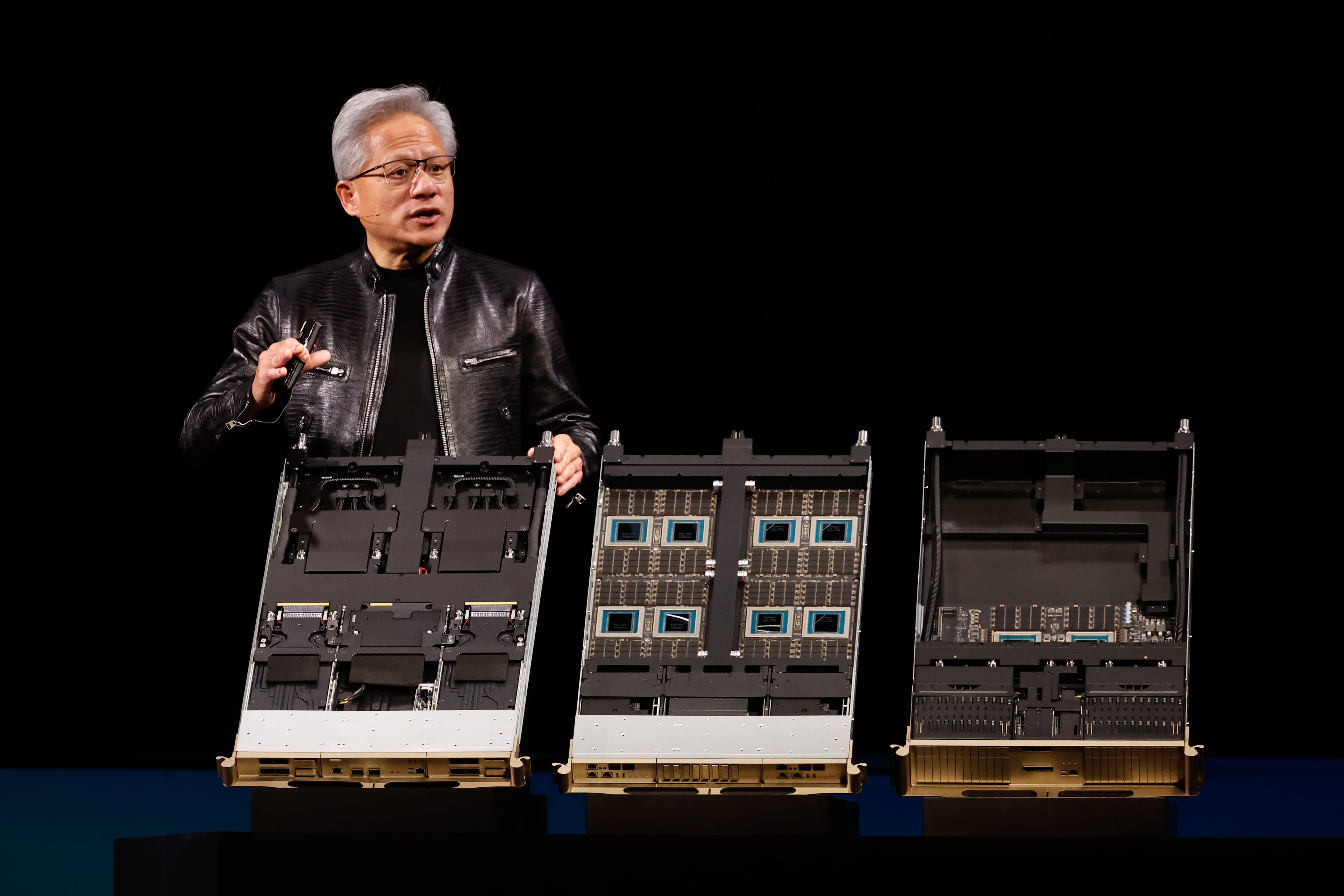 NVIDIA CEO's Korea talks fuel stock market bubble speculation