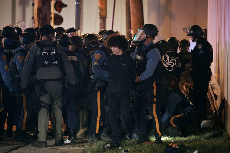 Protesters arrested outside Delaney Hall after Newark mayor imposes curfew