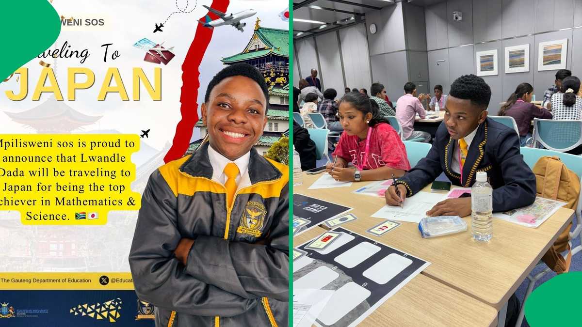 Top of his class: Katlehong grade 11 pupil goes to Japan for ...