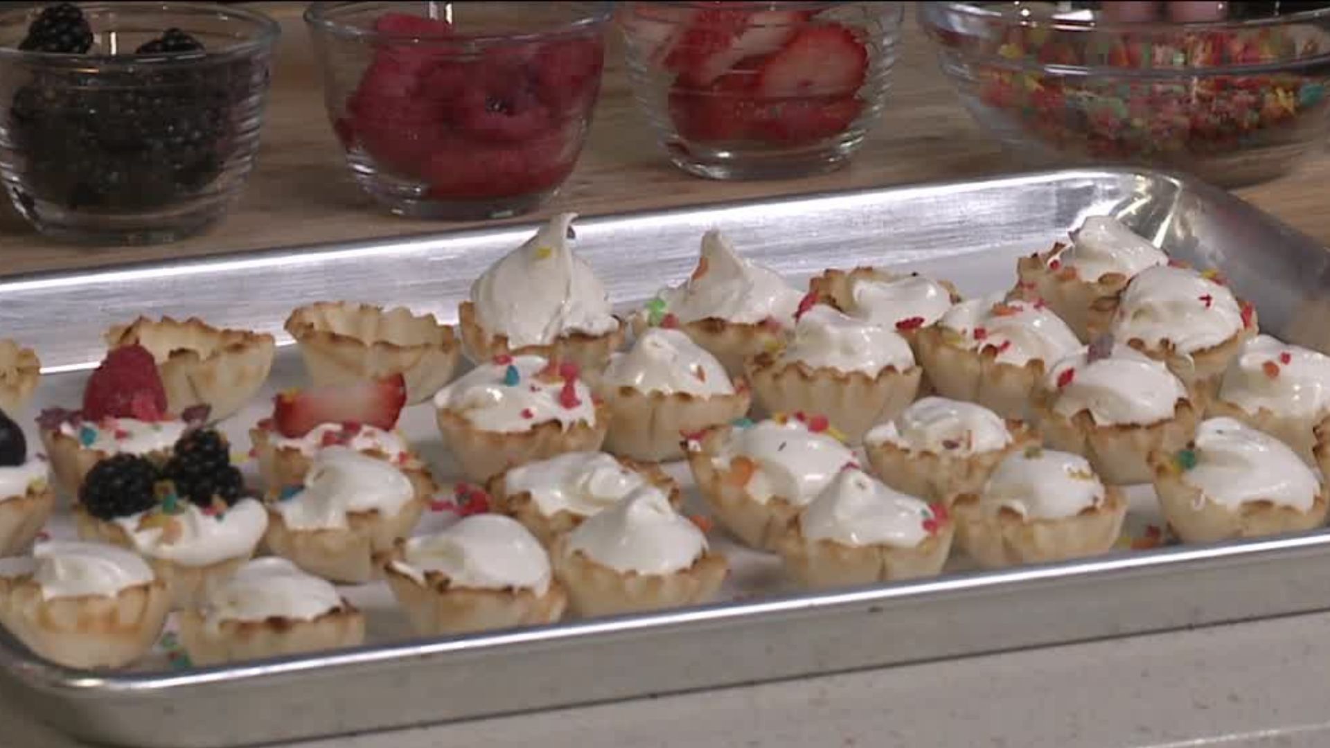 Berry crunch cheesecake phyllo bites with Smith's Chef Jeff