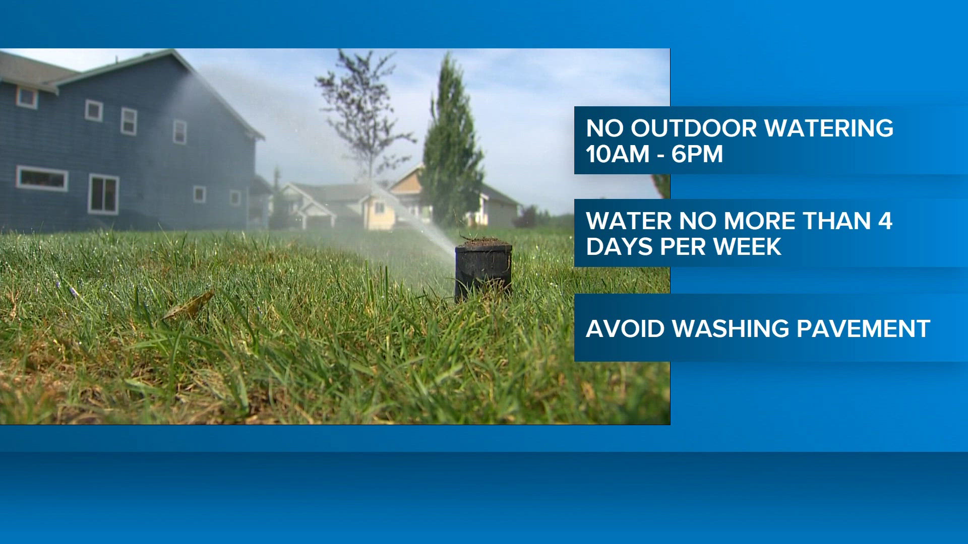 2026 Spokane water restrictions go into effect
