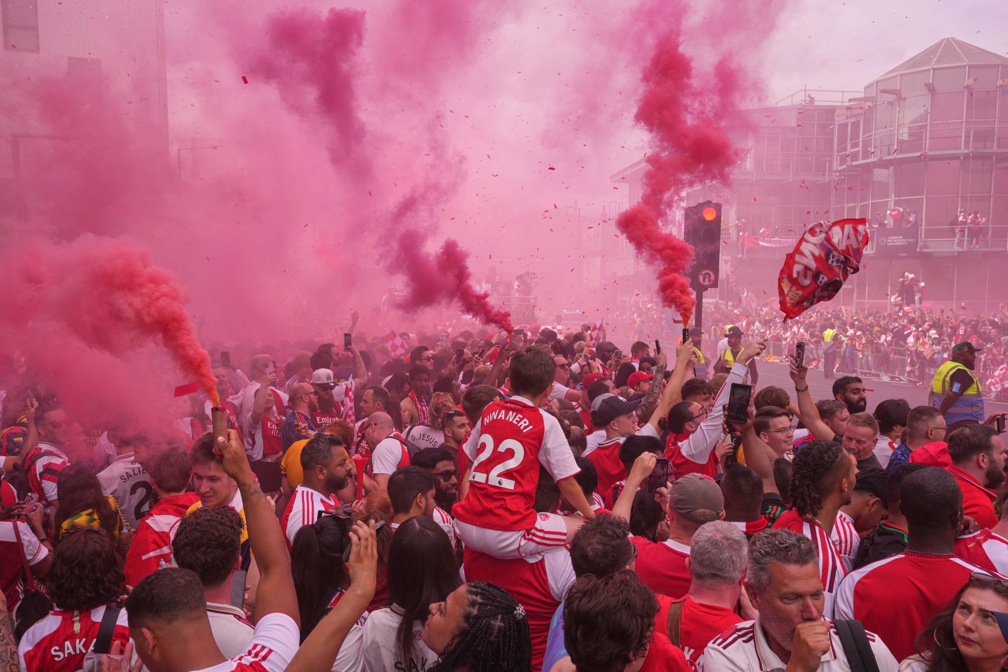 6 stabbed in hours after Arsenal Premier League victory parade