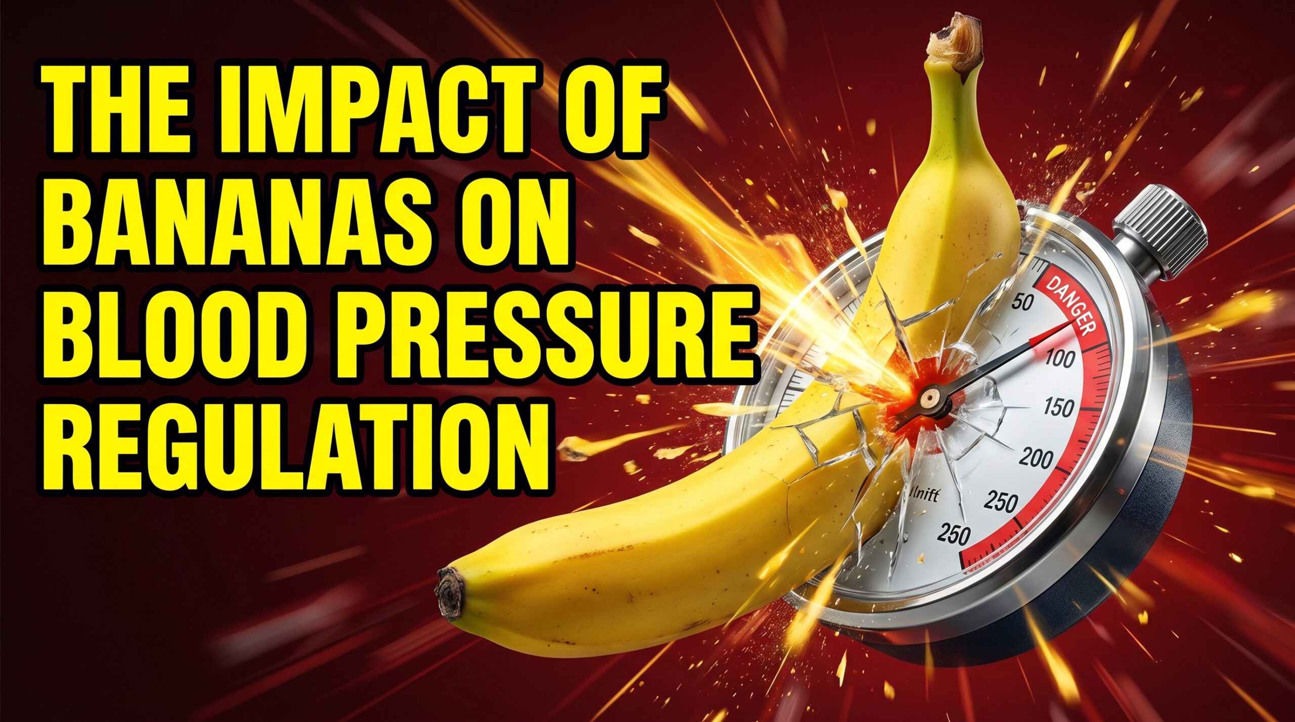 The impact of bananas on blood pressure regulation