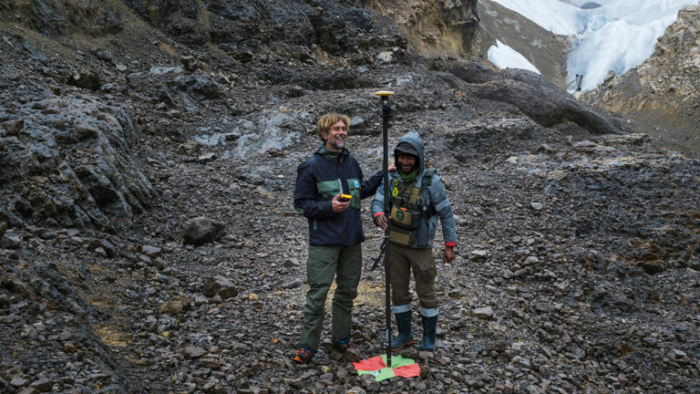 This 3D model captures a rare tropical glacier before it’s gone