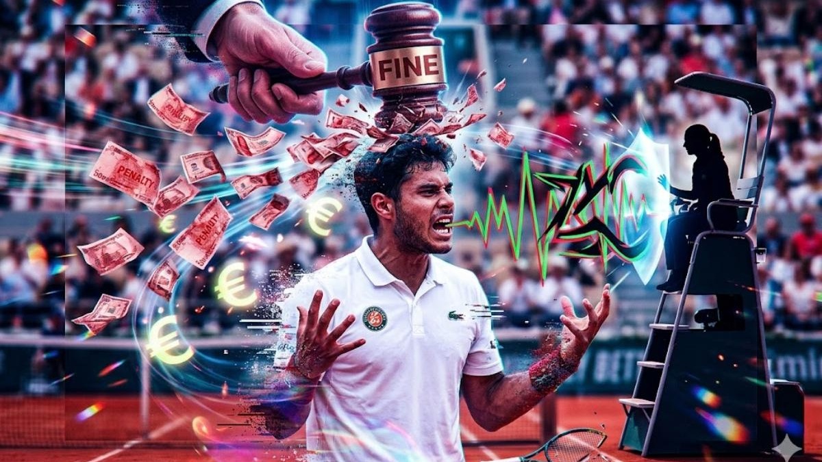 French Open star hit with huge fine for sexist remarks about umpire