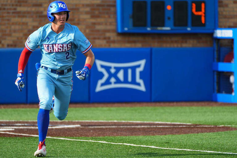 KU baseball's Tyson LeBlanc named most outstanding player at NCAA regional