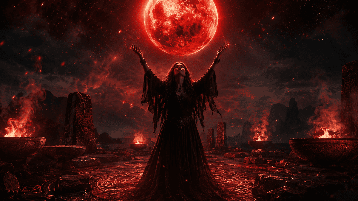 7 ancient rituals performed during blood moons