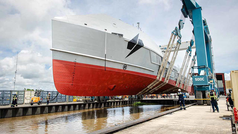 Saronic launches first autonomous Marauder vessel for military and ...