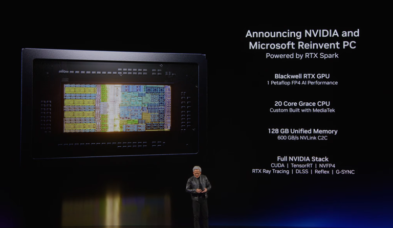 Nvidia’s RTX Spark chip 'reinvents' laptops for agentic AI