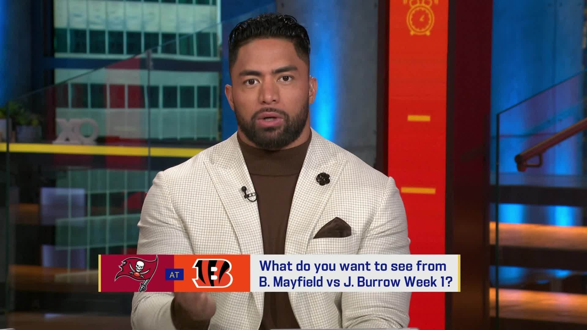 What do you want to see from Mayfield-Burrow in Week 1? GMFB