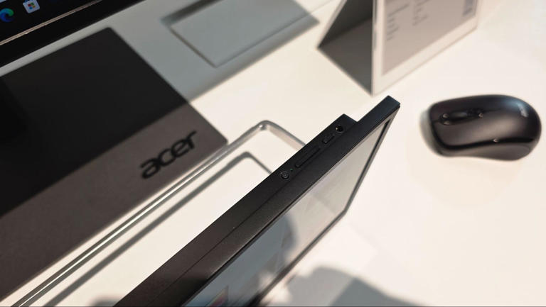 Acer’s PM131QT portable monitor is a 12.3-inch touchscreen with ...