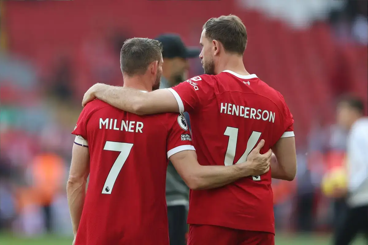 Jordan Henderson sends message to James Milner following retirement