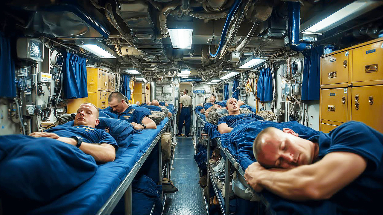 Inside the brutal daily routine of a nuclear submarine crew