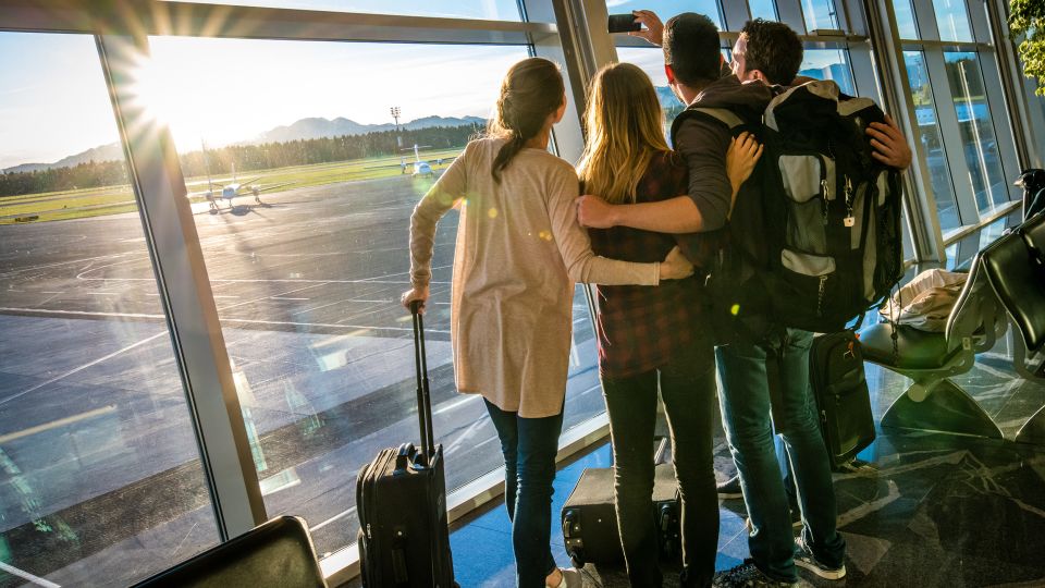 You can walk your loved one to their gate at these US airports ...