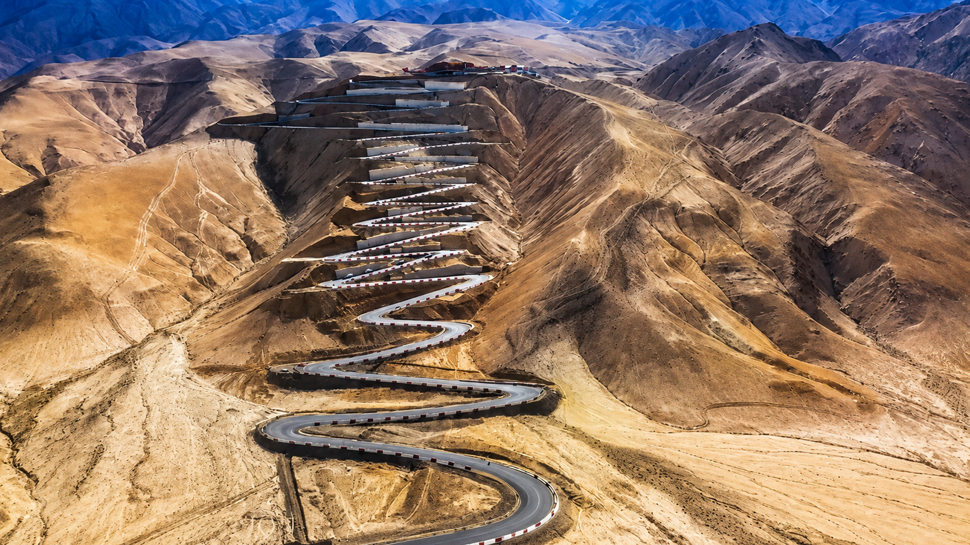 A route designed for one of the harshest landscapes