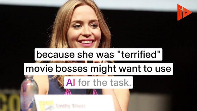 Emily Blunt explains those 'strange sounds' in Disclosure Day