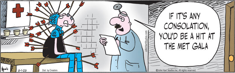 The latest 'Wizard of Id' comics by Parker and Hart