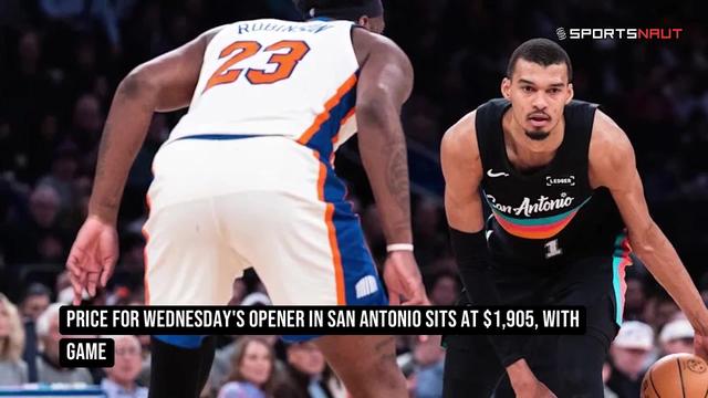NBA Finals ticket prices: Spurs-Knicks Game 1 starts at $1,905 as ...