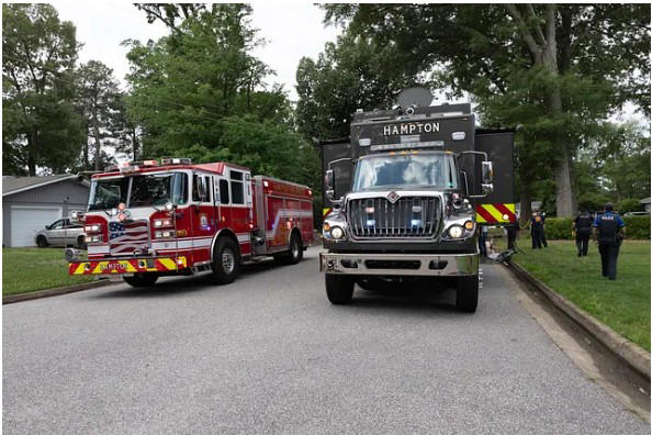 Hampton house fire results in fatality, another with serious burns